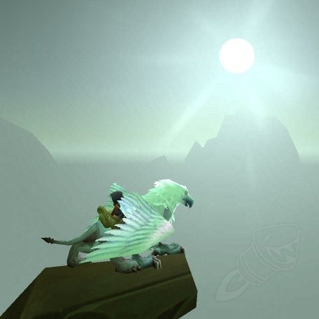 Snowy Gryphon Mount - NPC - WotLK Classic
