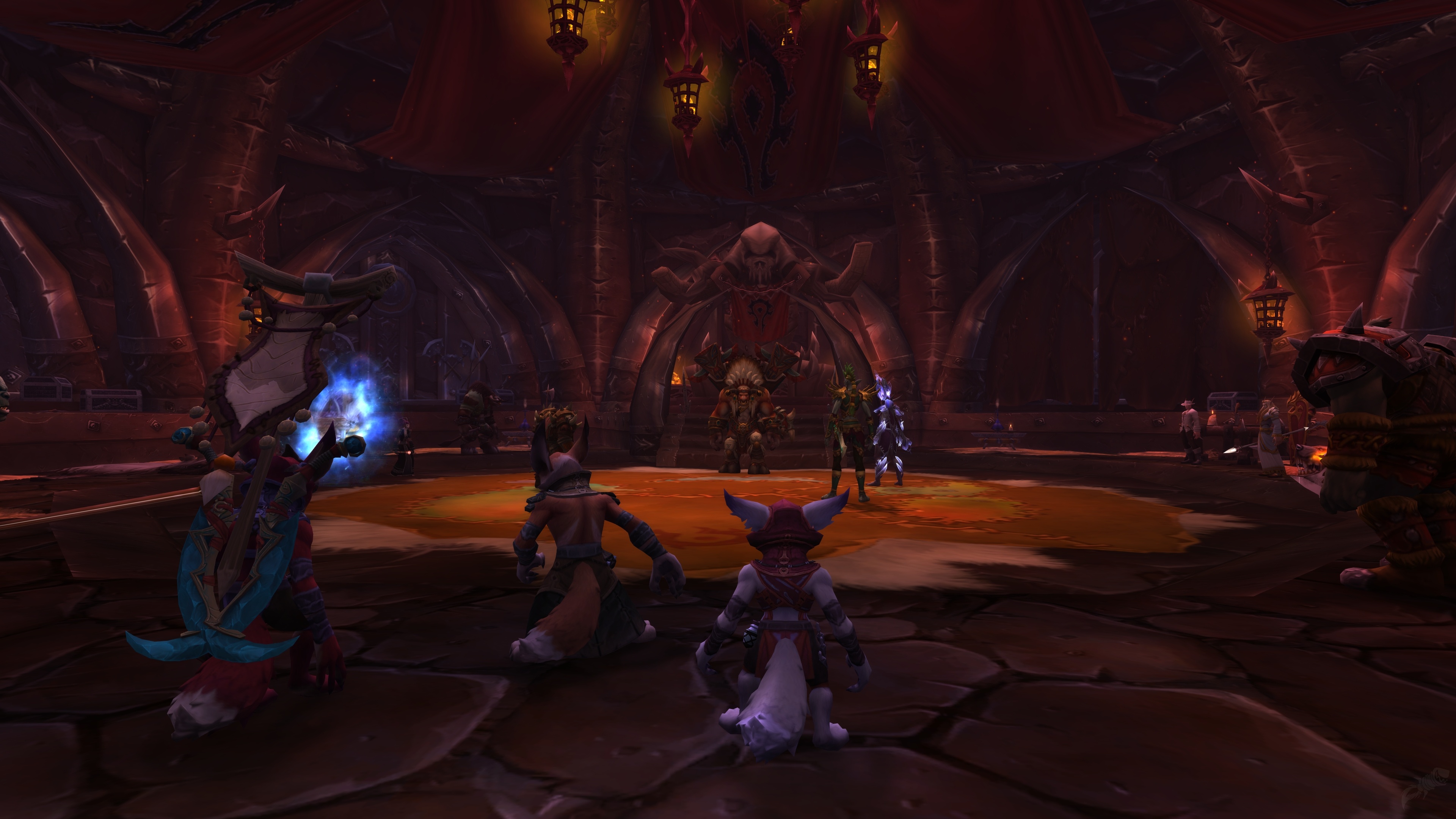 Des visiteurs au fort Grommash - Quête - World of Warcraft