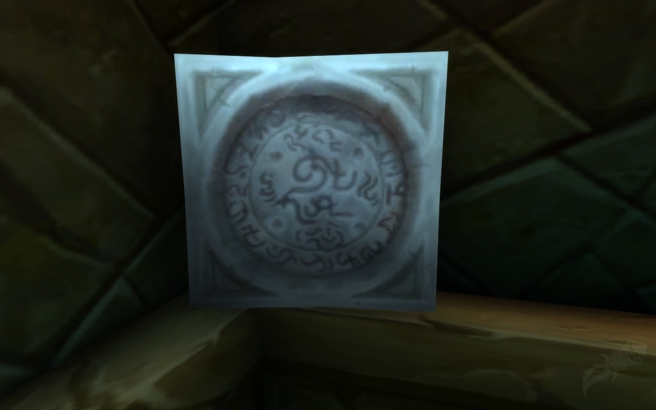 Atal'ai Tablet - Object - Classic World of Warcraft