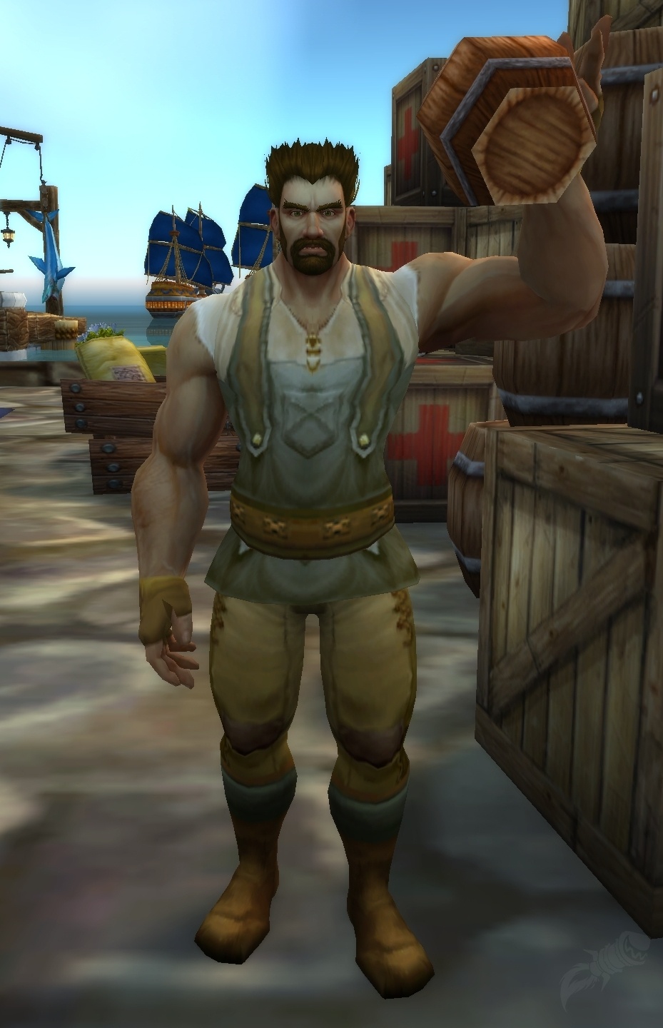 Stormwind Dock Worker - NPC - World of Warcraft