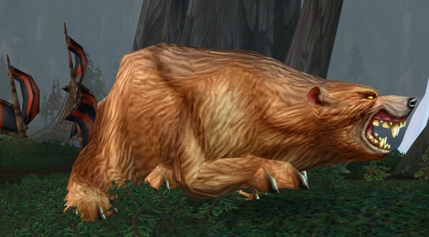 Oso marrón rabioso - PNJ - [Cataclysm Classic]