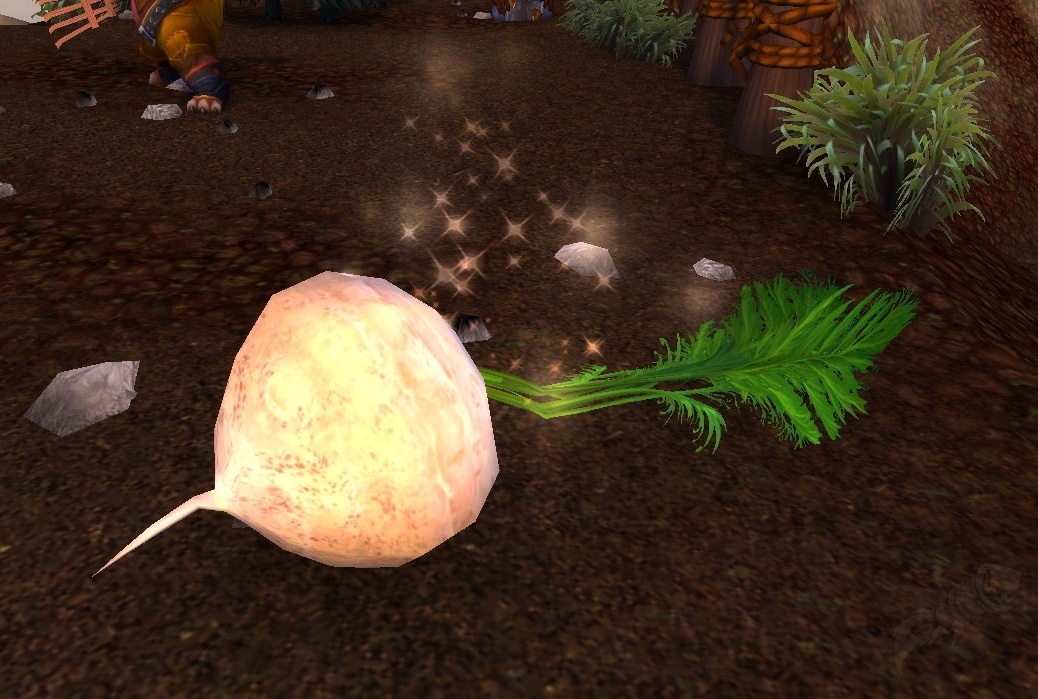 Uprooted Turnip - Object - World of Warcraft