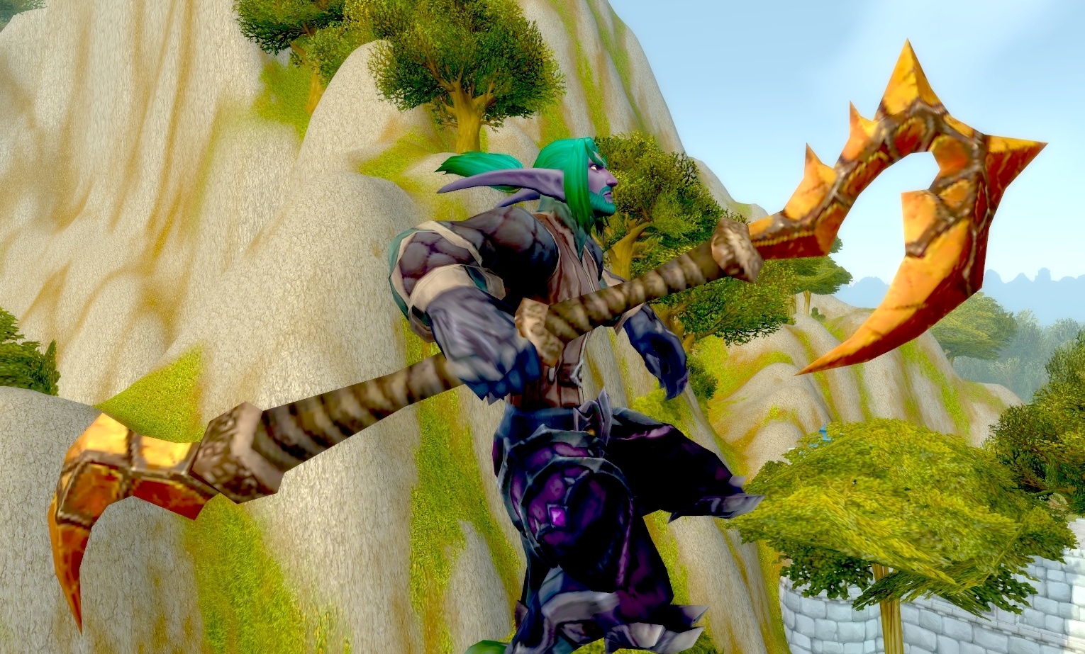 Ambered Greatstaff - Item - World of Warcraft