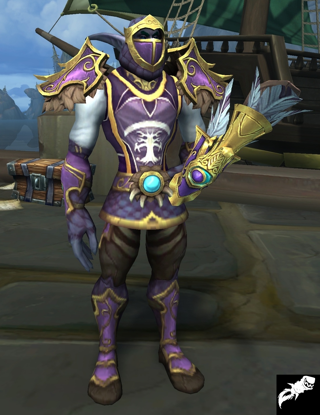 Arqueiro Elfo Noturno - PNJ - World of Warcraft