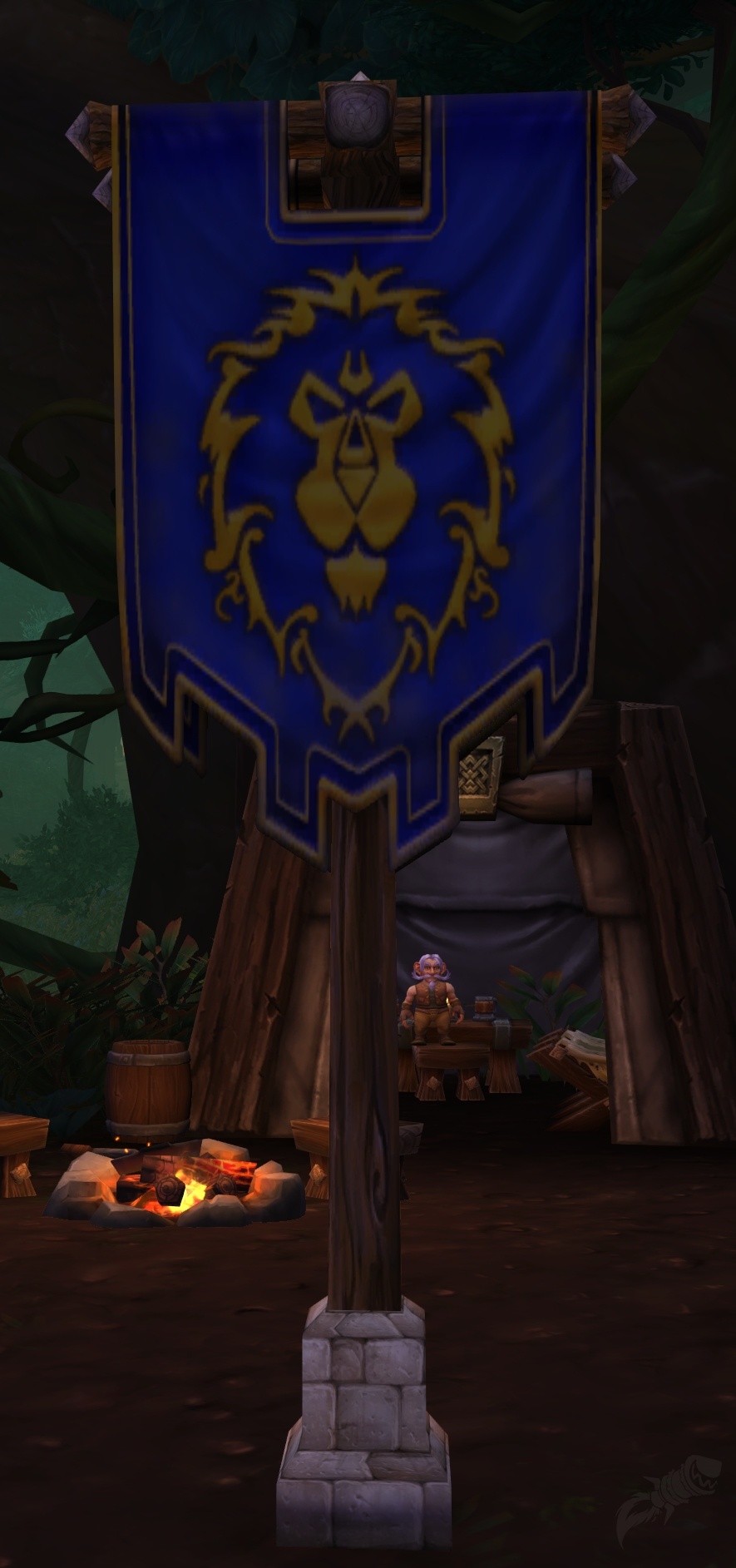 Alliance Banner - Object - World of Warcraft