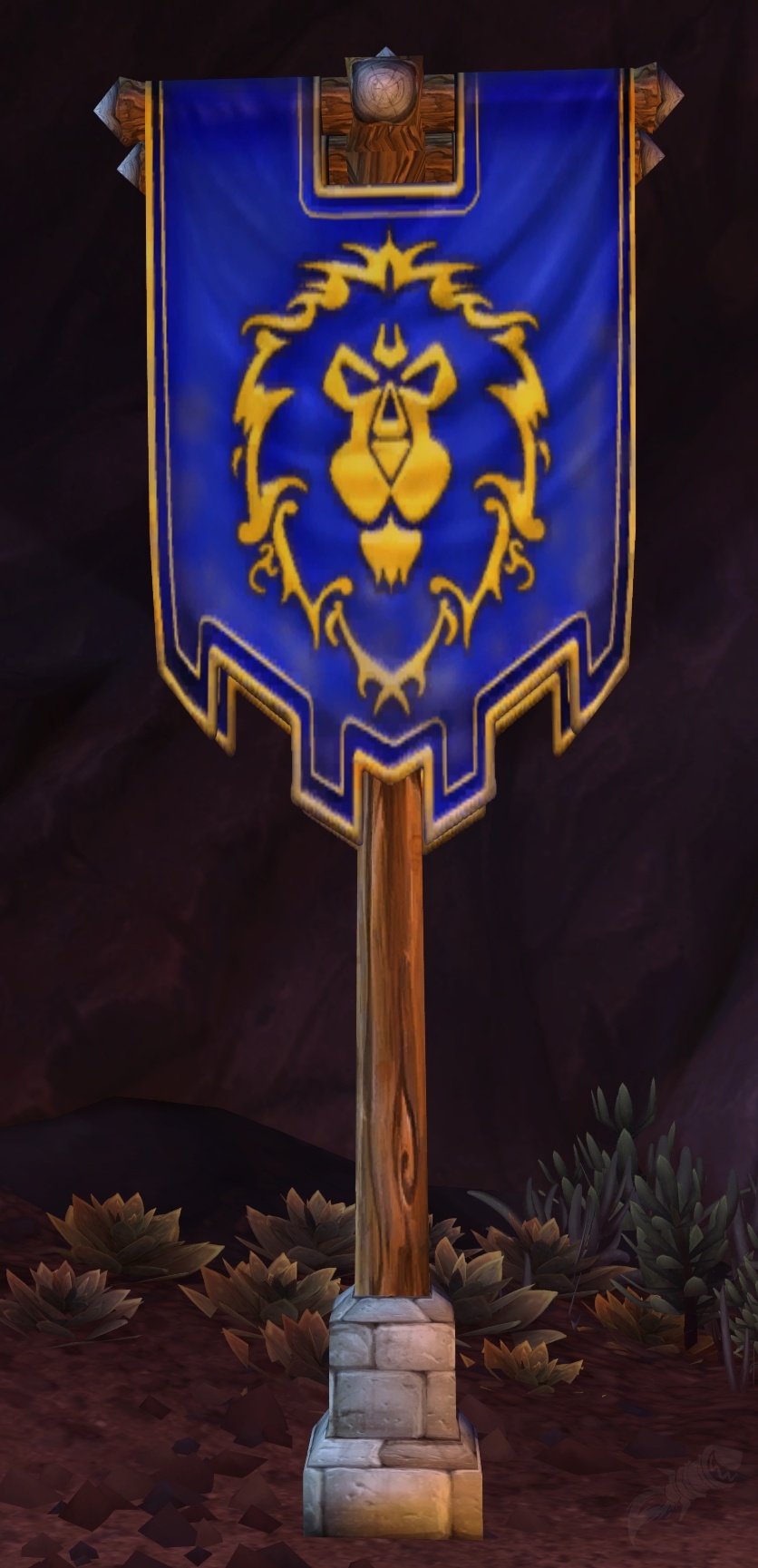 Alliance Banner - Object - World of Warcraft