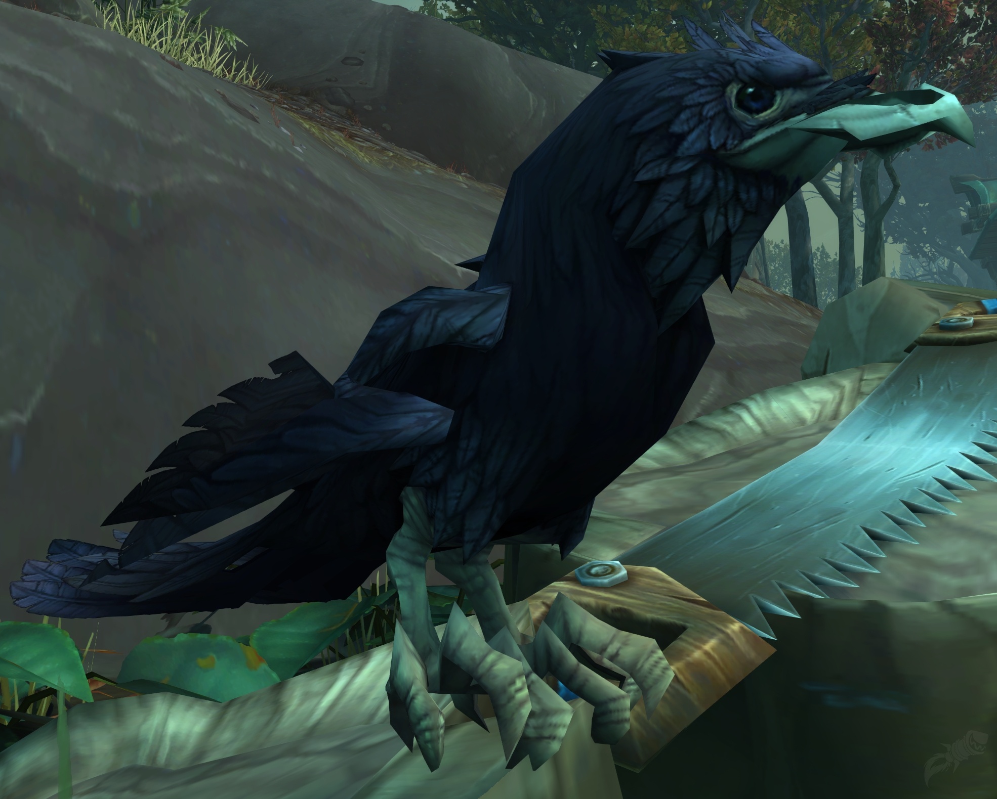 Scavenging Raven - NPC - World of Warcraft