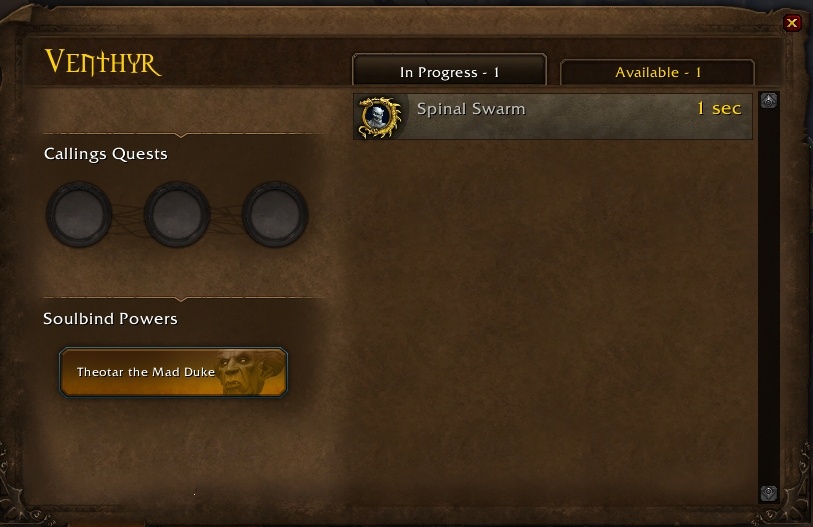 soulbind - Gallery - Classic World of Warcraft