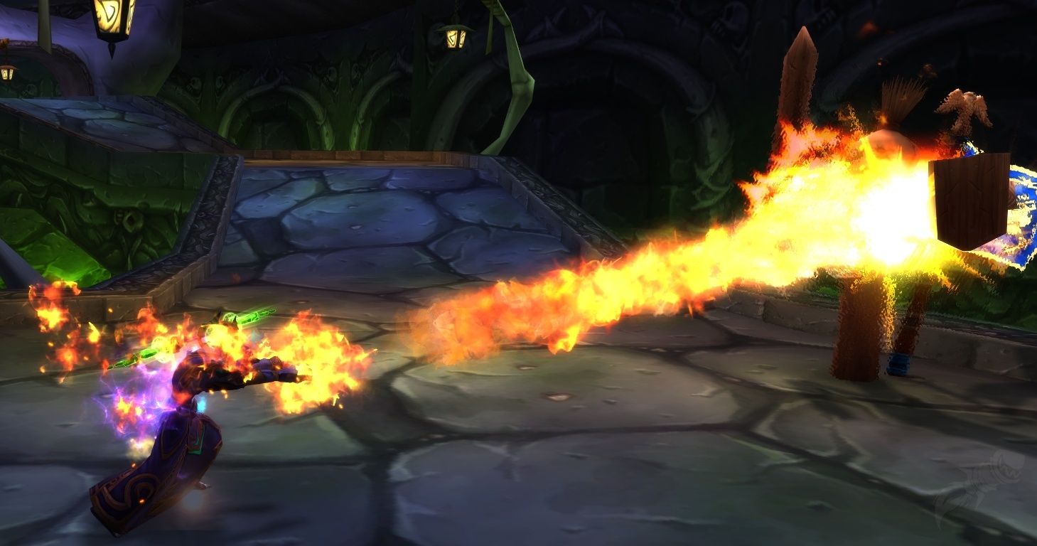 Explosion pyrotechnique - Sort - World of Warcraft