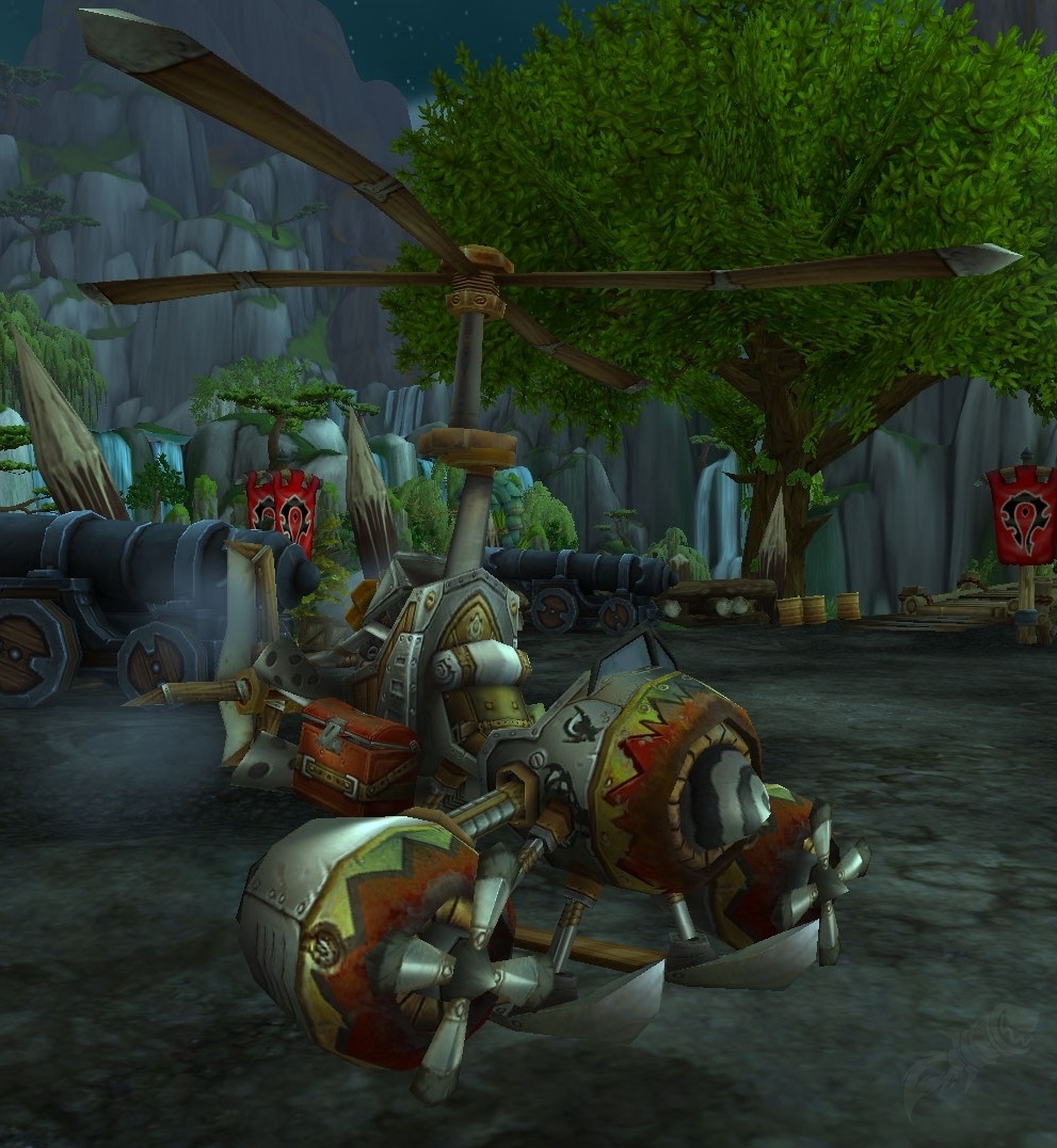 Recovered Gyrocopter - NPC - World of Warcraft