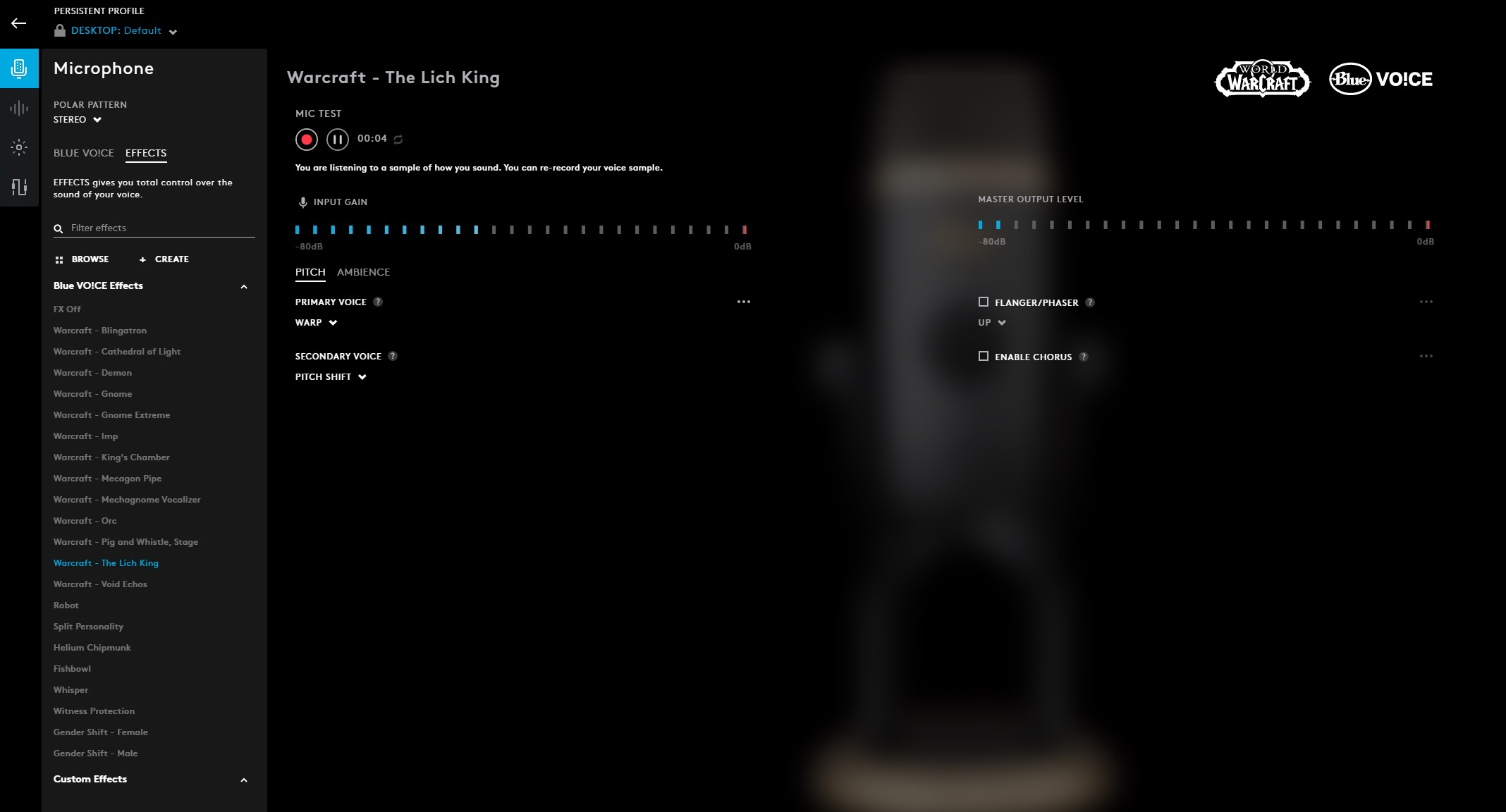 Blue Microphone Guide - Gallery - Cataclysm Classic