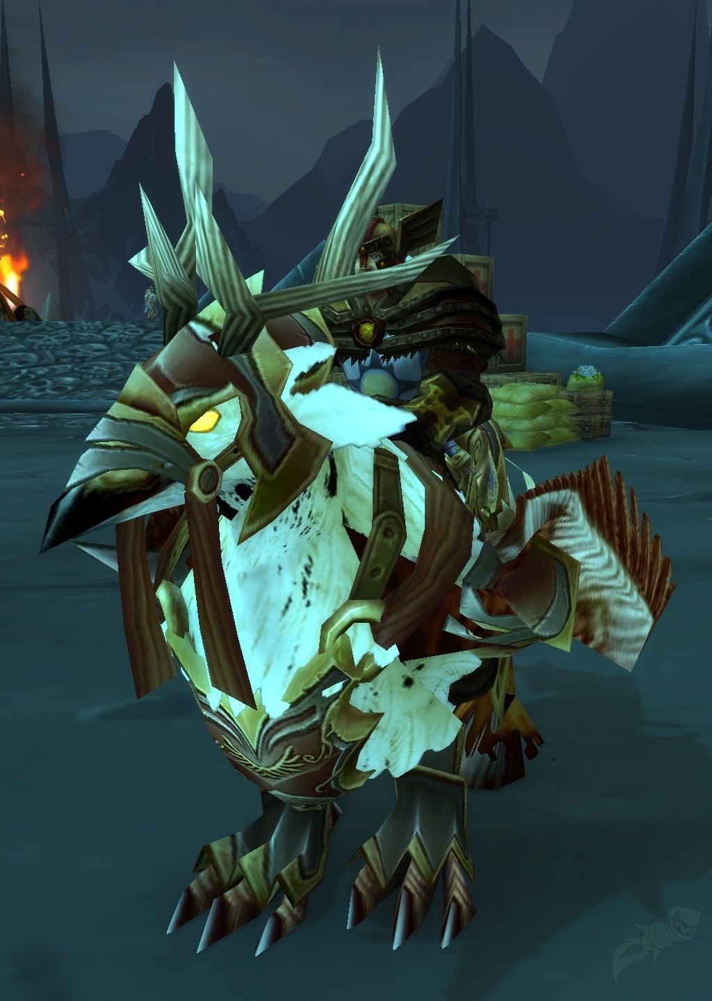 Argent Hippogryph Rider - NPC - World of Warcraft