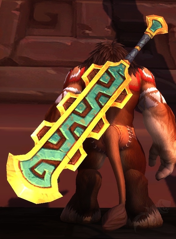 Loa-Blessed Broadsword - Item - World of Warcraft