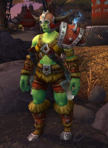 Warspear Grunt helm & shoulders