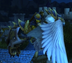 Stormwind Gryphon Rider - NPC - World of Warcraft