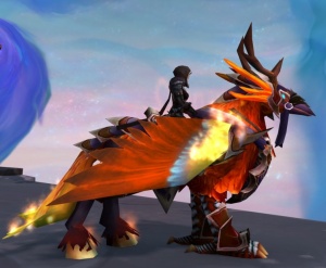 Flameward Hippogryph - NPC - World of Warcraft