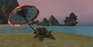 Abandoned Beach Chair - Object - World of Warcraft