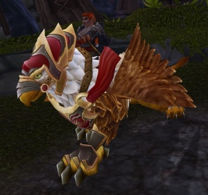 Firebeard Gryphon Mount - NPC - World of Warcraft