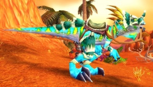 Swift Blue Raptor - NPC - Classic World of Warcraft