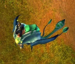 Green Riding Nether Ray - NPC - World of Warcraft
