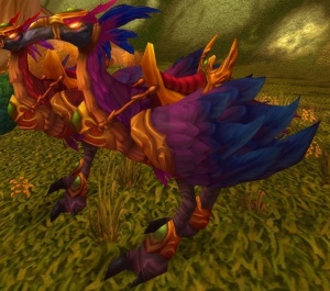 Swift Purple Hawkstrider - NPC - World of Warcraft