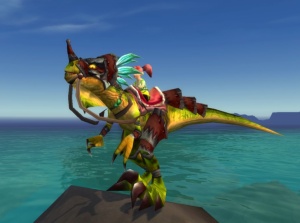 Armored Razzashi Raptor