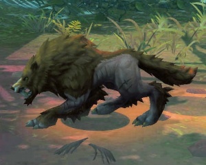 Hunting Worg - NPC - World of Warcraft